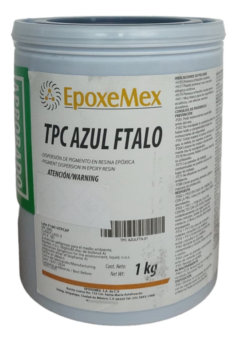 Pigmento En Pasta 1 Kg - Epoxemex – EPOXIPRO - Soluciones en recubrimientos
